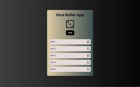 Steps To Create A Dice Roller Tool Using Javascript CodingKite