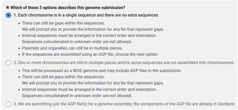 Submitting A Bioproject Biosample Sra Genome And Annotation To Ncbi