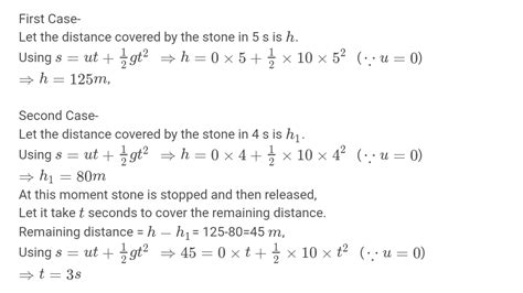 13 A Particle Dropped From Some Height H From Ground After 3 Seconds