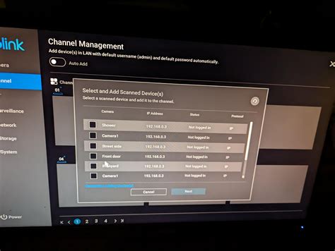 Cameras On Poe Switch All Showing Same Ip And Connection Failed