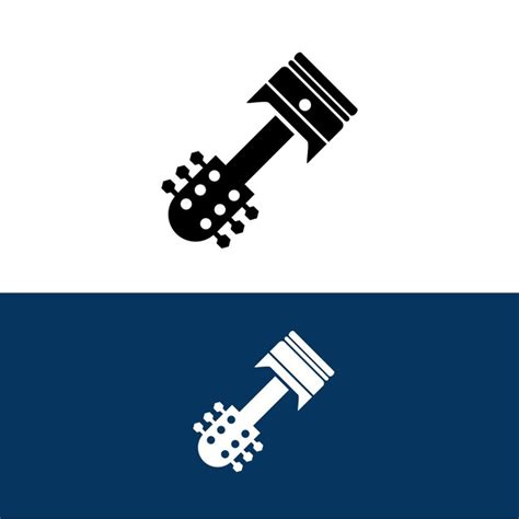 기화기라는 스티커가 있는 자동차 엔진 로고 프리미엄 벡터