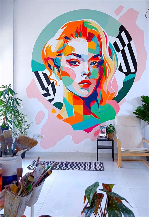 Murals And Illustrations By Shahul Hameed Daily Design Inspiration For