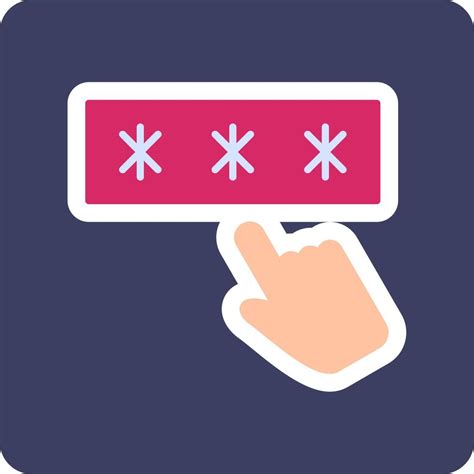 Password Vecto Icon 38188337 Vector Art At Vecteezy