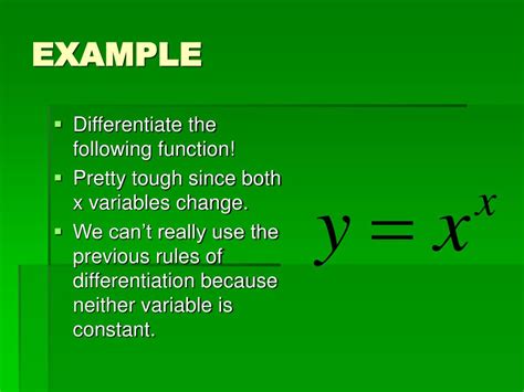 Ppt Chapter Seven The Calculus Of Logarithmic Functions Powerpoint
