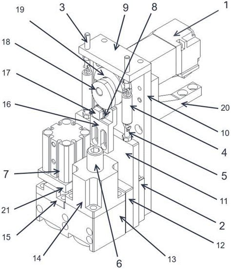 一种双刀轮基板玻璃切割刀头的制作方法2