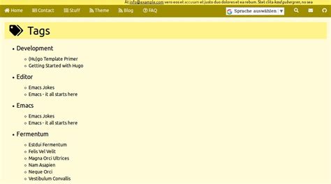 W3css Basic Hugo Themes