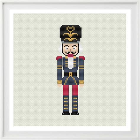 Cross Stitch Pattern Nutcracker Toy Soldier Christmas Etsy