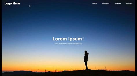 Creating A Responsive Navbar With Html And Css Creando Barra De