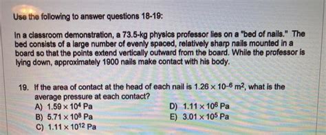 Solved Use The Following To Answer Questions In A Chegg
