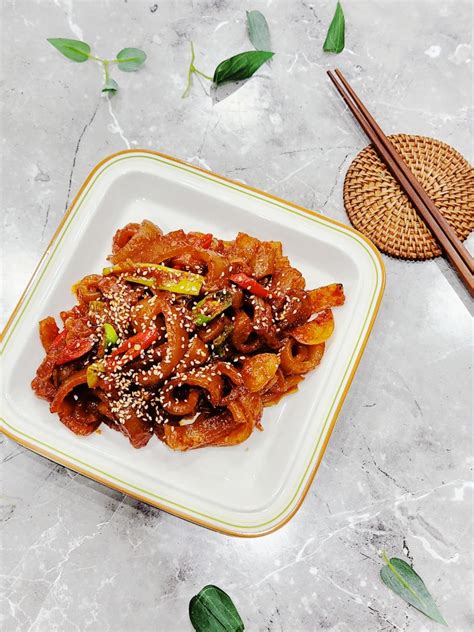 돼지껍데기볶음 양념 돼지껍데기 삶는법 구이 불맛 요리법 집에서 소주안주 요리 네이버 블로그