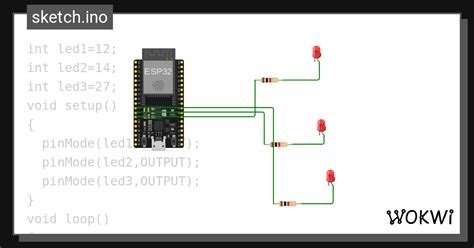 Ex2 Wokwi Esp32 Stm32 Arduino Simulator