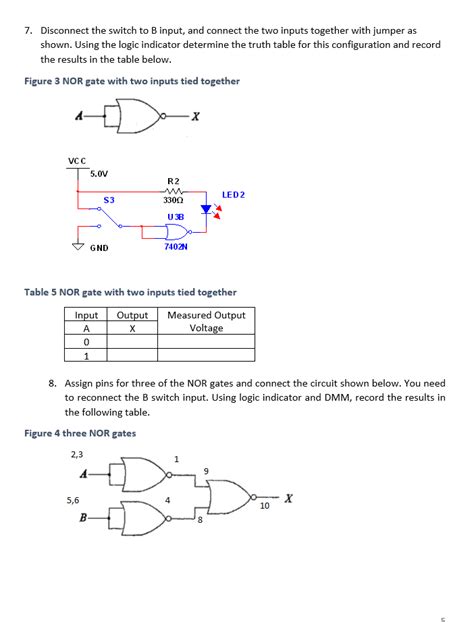 solved procedure the nand gate 1 insert the quad nand gate