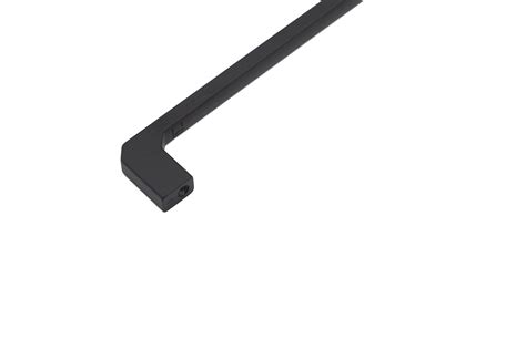 256mm Matt Black D Kitchen Cupboard Handle Select Components