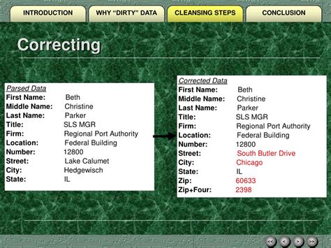 Ppt Data Cleansing Powerpoint Presentation Free Download Id3526170