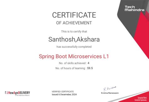 Akshara Santhosh On Linkedin Techmahindra Careergrowth Javadeveloper