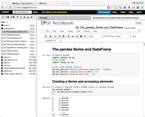 Intro To Python Data Analysis In Wakari