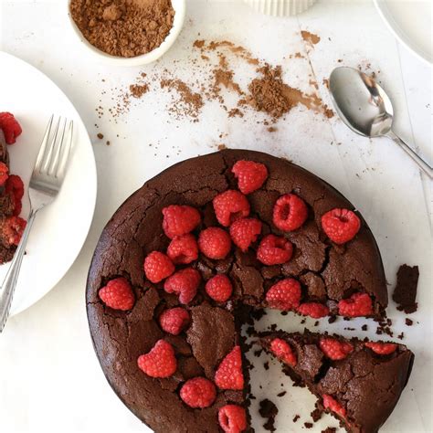 Flourless Choc Raspberry Cake Flannerys