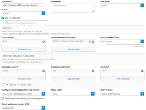 Cannot Seem To Get Application Filter Firewall Rule To Work Correctly