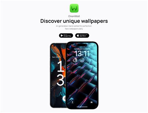 One4wall Позадини за паметни телефони генерирани од вештачка интелигенција Конект мк