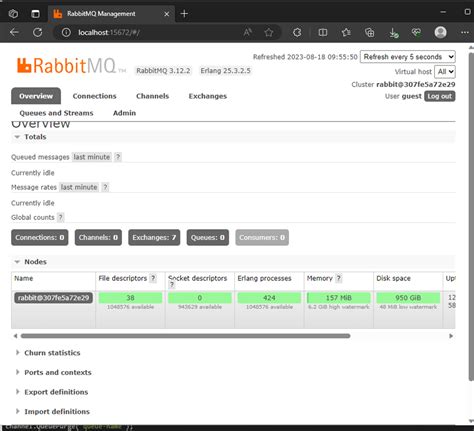 create application with rabbitmq on your local machine