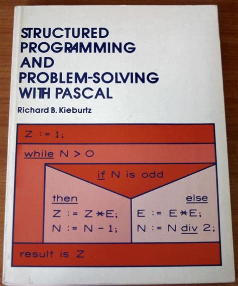 Structured Programming And Problem Solving With Pascal Kieburtz