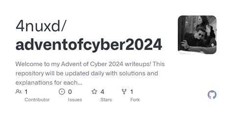 Github 4nuxdadventofcyber2024 Welcome To My Advent Of Cyber 2024 Writeups This Repository