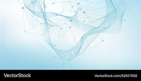 Global Network Connection Concept Big Data Vector Image