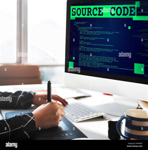 Source Code Analysis Binary Computer Internet Concept Stock Photo Alamy