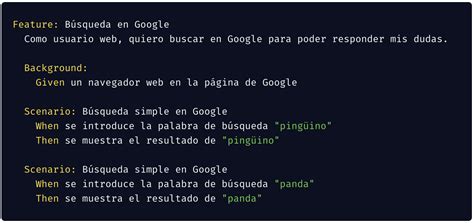 Ejemplos Bdd Behavior Driven Development Con Gherkin