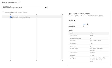 filter out health check request in grpc