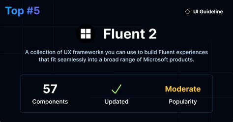 Fluent 2 Ui Guideline