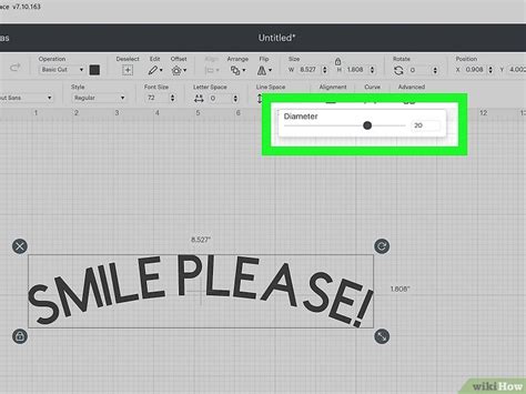 How To Curve Text In Cricut Design Space Pc Mac Ipad Android