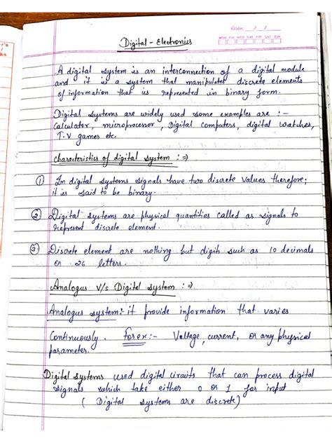 De Unit 1 Class Notes Pdf