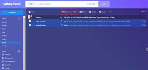 How To Recover Deleted Emails In Yahoo Mail Tech Junkie