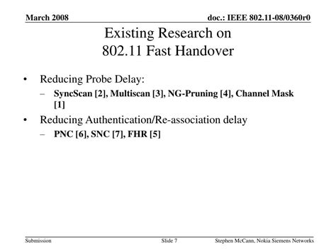 Ppt Mobility Concepts For Ieee 802 11 Powerpoint Presentation Free Download Id 4369389