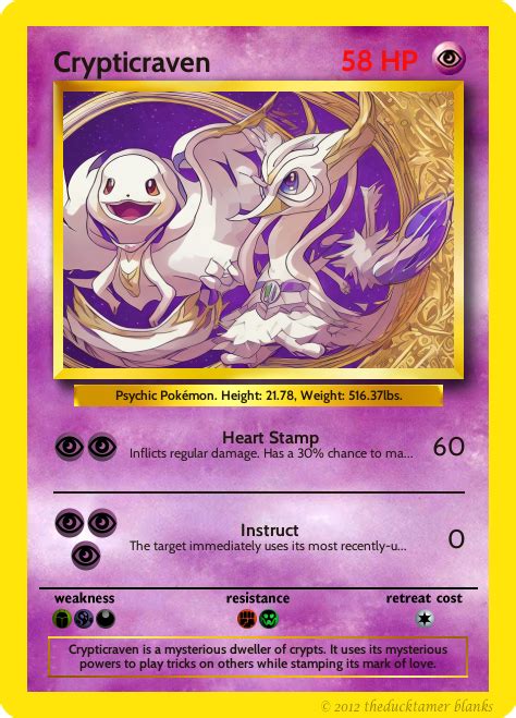 Example Gallery Pokemon Card AI Generator