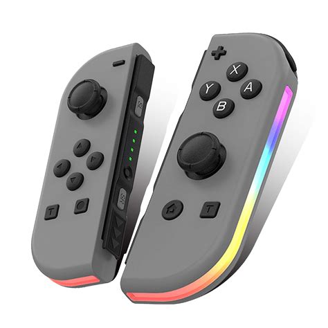 Joypad Controller L R Compatible For Nintendo Switch Lite OLED Controller Support RGB Lighting