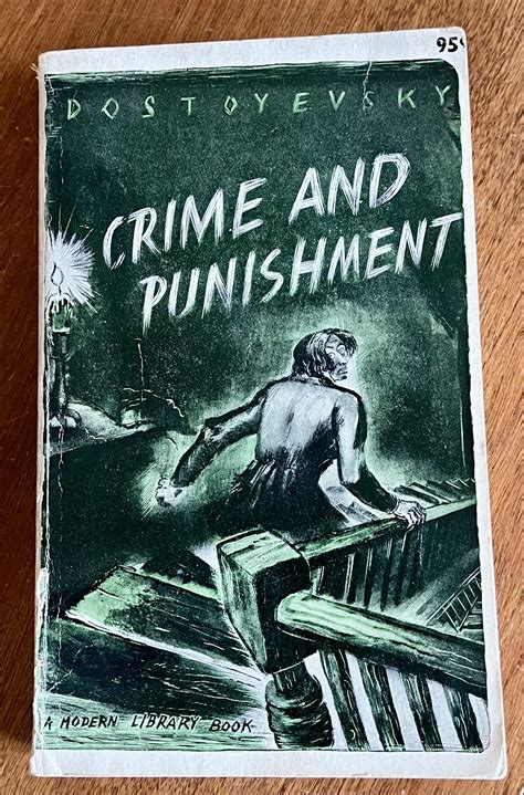 Crime And Punishment Rare Modern Library Paperback Edition By