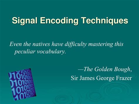 Ppt Signal Encoding Techniques Powerpoint Presentation Free Download