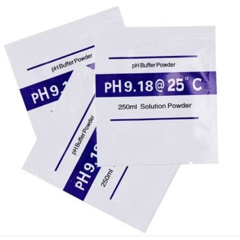 Jual Ph Buffer Solution 9 18 Powder Serbuk Bubuk Kalibrasi Sachet