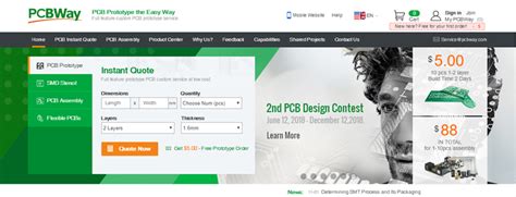 Pcbway Pcb Solution At Your Doorstep The Engineering Projects