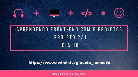 Aprendendo Front End Com 9 Projetos Projeto Angular Parte 1 Youtube