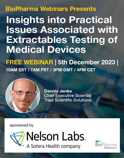 Eandl Extractables Leachables Medicaldevices Regulatorycompliance… Adam Young