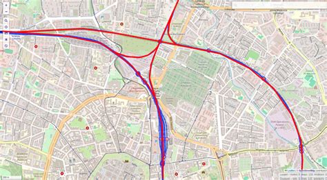 Qgis Merging Parallel Segments Of Lines Into One Line Geographic