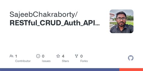 Github Sajeebchakrabortyrestfulcrudauthapilaravel