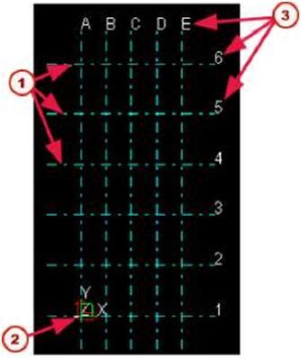 Tekla Structures Grids