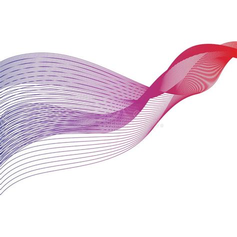 Abstract Smooth Color Wave Flow Stock Vector Illustration Of Color