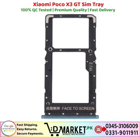 Xiaomi Poco X Gt Sim Tray Exclusive
