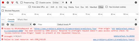Error Loading Json TMS WEB Core TMS Support Center