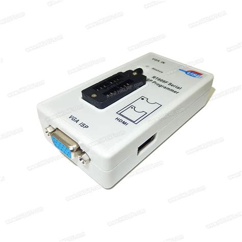 RT F Universal EPROM FLASH VGA ISP AVR GAL PIC Programmer Kit With Electronic LCD USB